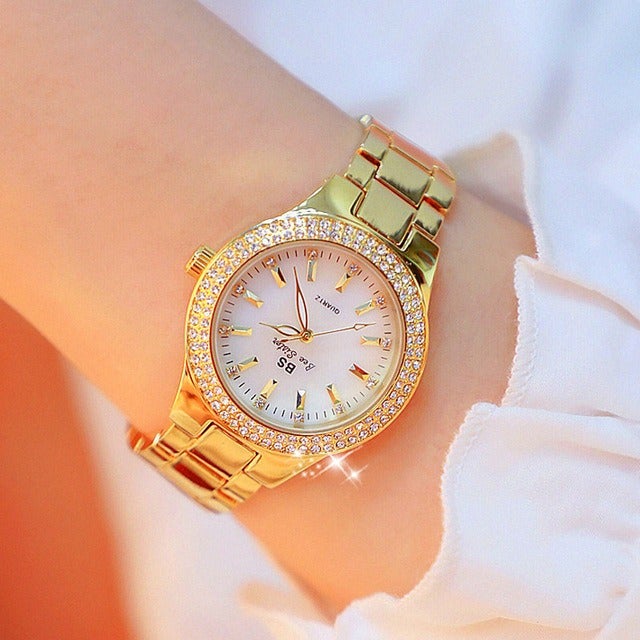 New trendy Women's Watches Wear Watches Women's Crystal Diamond Watches ...