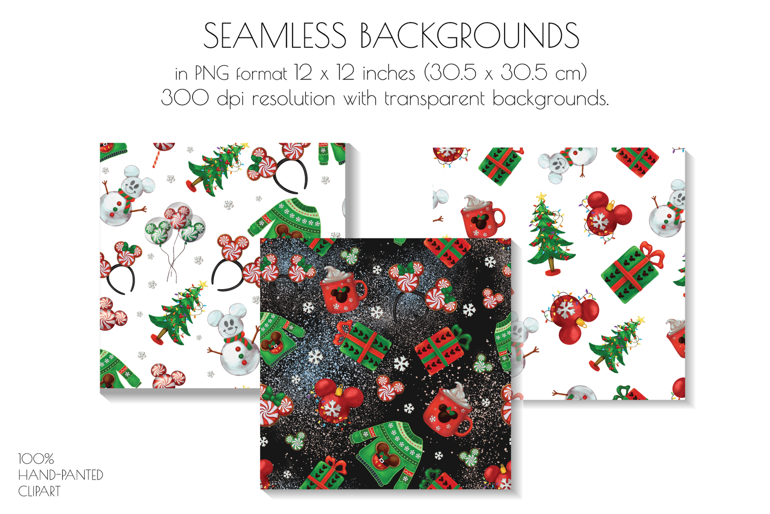 Christmas digital paper, Ugly Christmas Sweaters,christmas paper pack ...