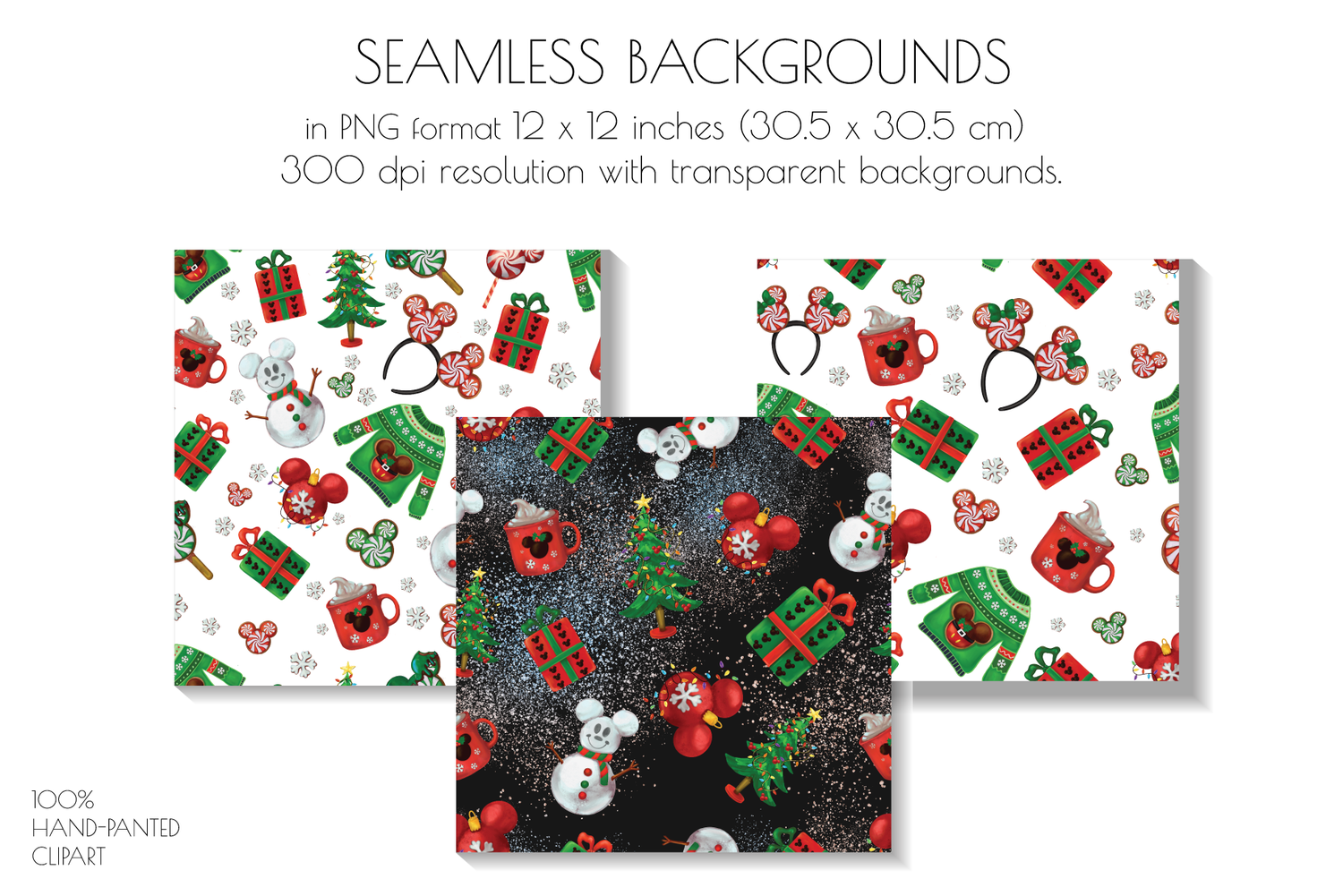 Christmas digital paper, Ugly Christmas Sweaters,christmas paper pack ...