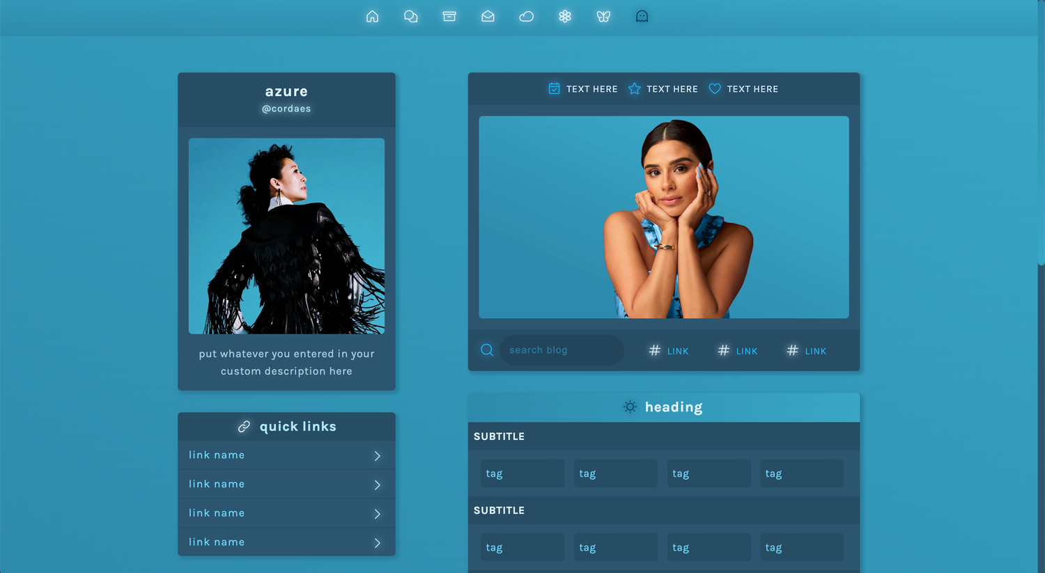 azure theme pack - Payhip