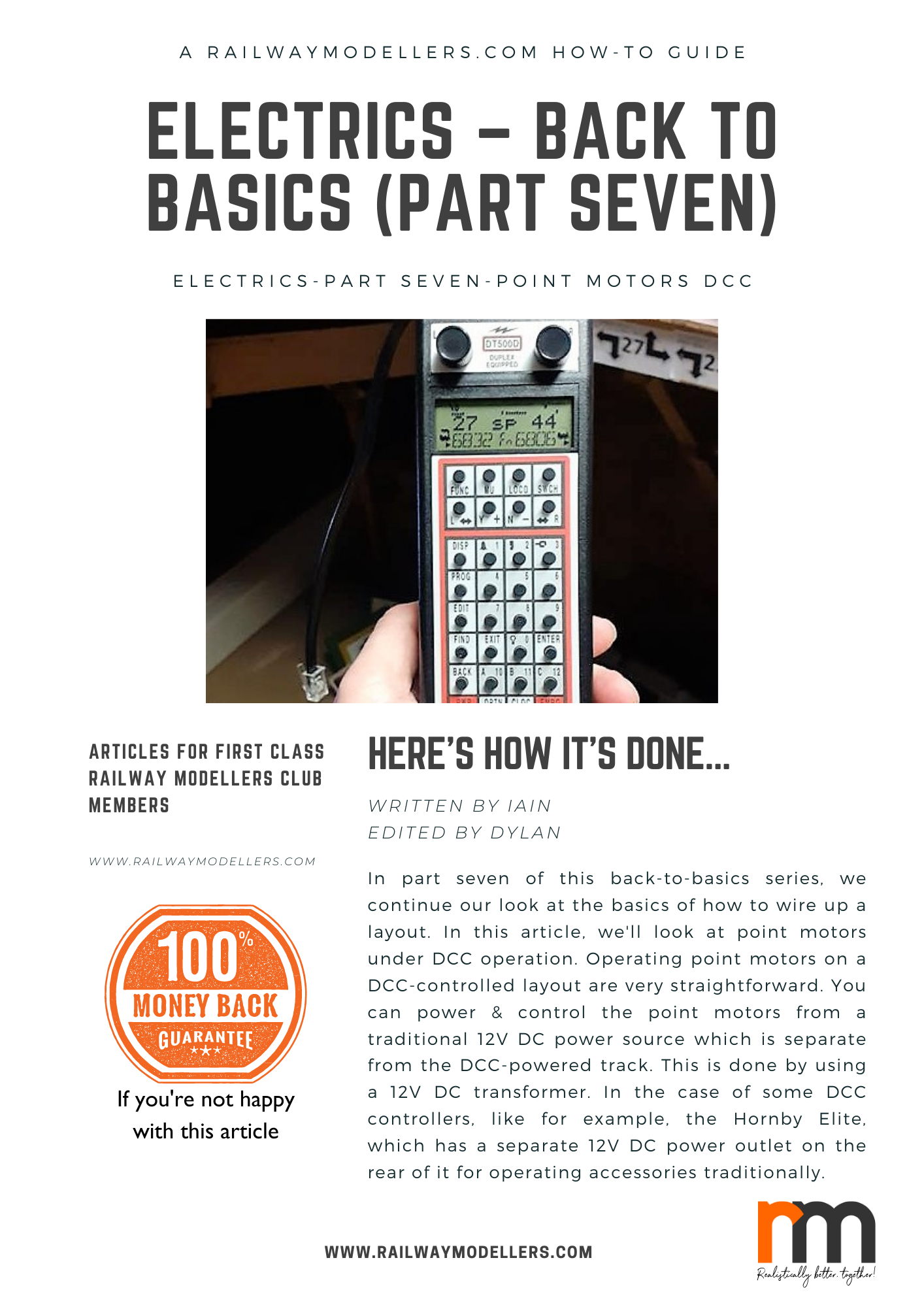 Model Railway Electronics - DCC Point Motors (Part 7)