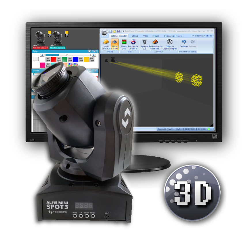 Librería de Magic 3D P/ Alfie Mini Spot 3 / Alfie Spot 3 de Tecshow - Payhip