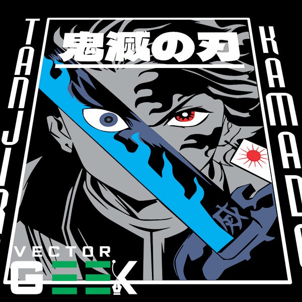 vector Tanjiro Kamado Demon Slayer 5C. - Payhip