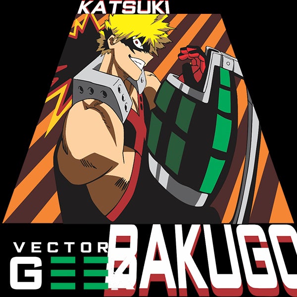 vector Katsuki BaKugo - My Hero Academy - Payhip