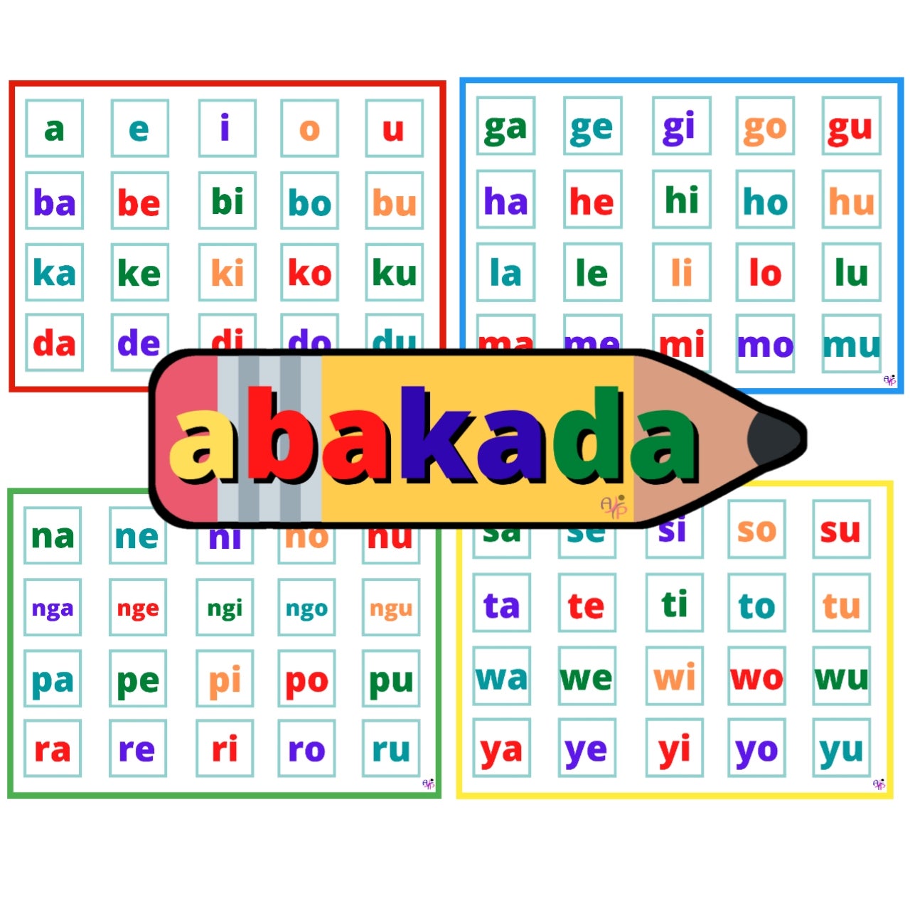 Abacada Lower Case | Phonics | Preschool Prep - Payhip