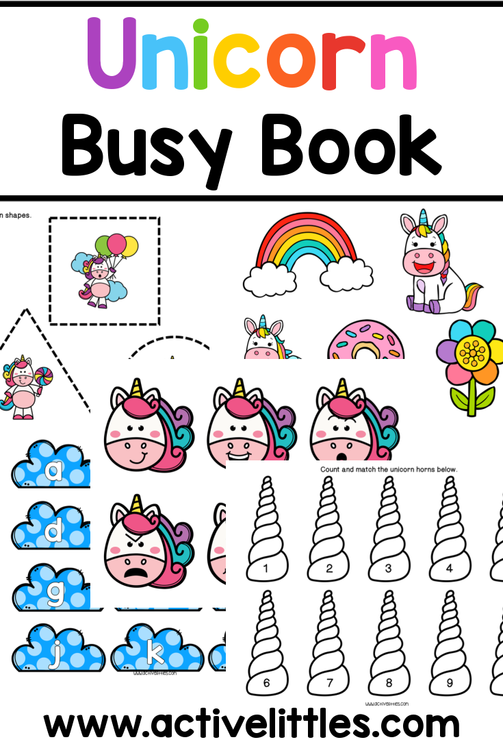 Unicorn Busy Book - Payhip