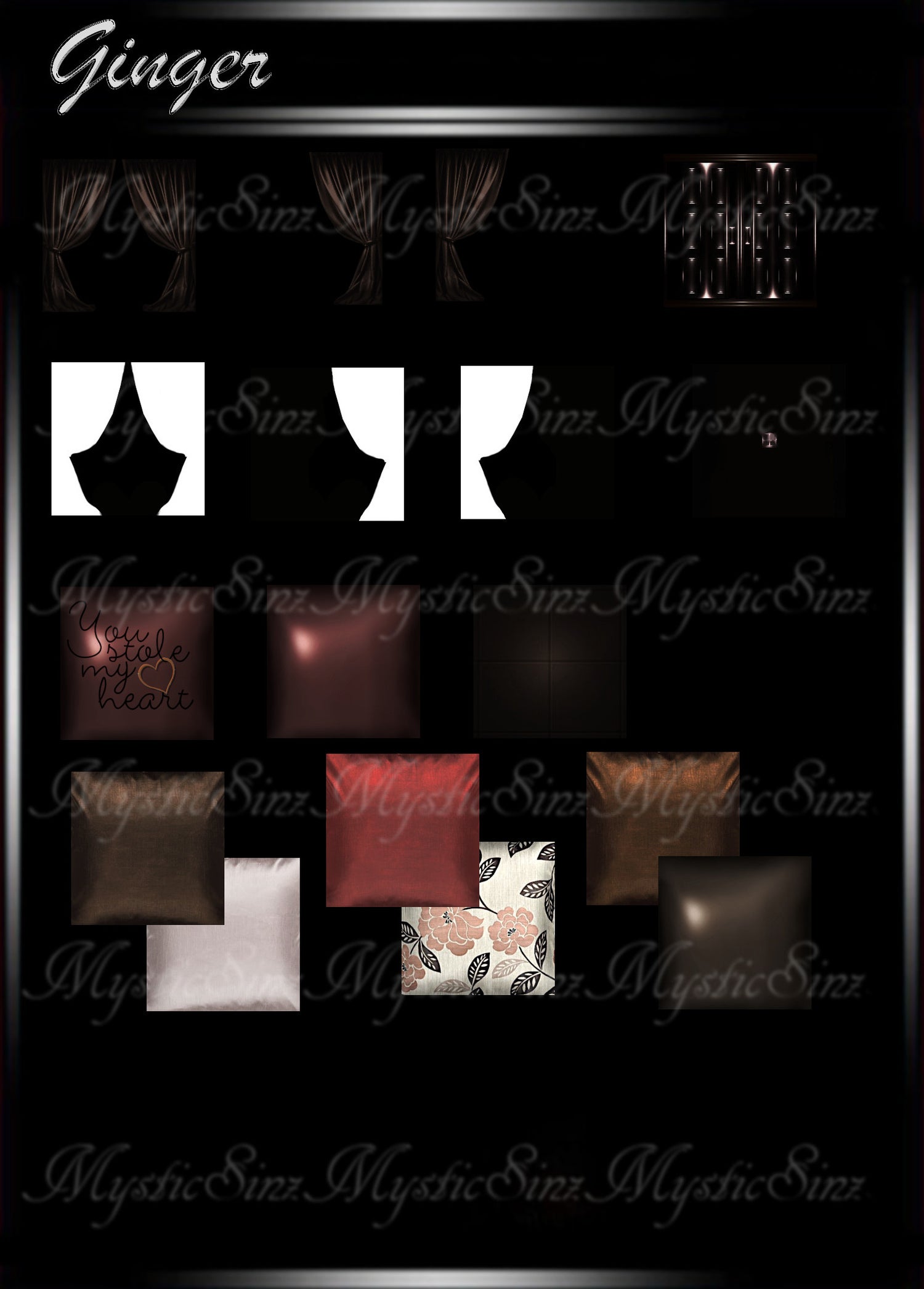 Ginger IMVU Room Texture Collection - Payhip