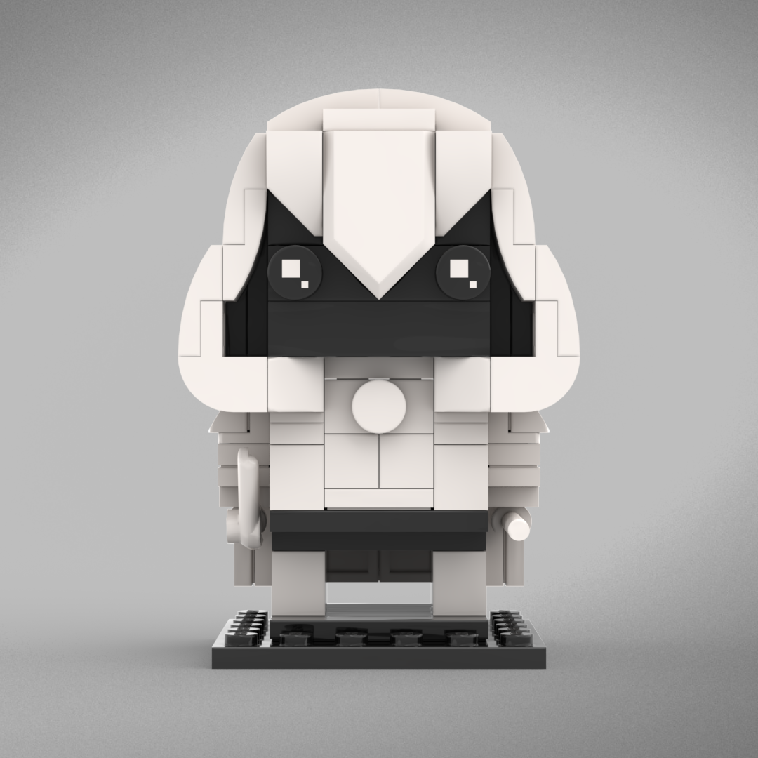 "Moon Knight" & "Mr. Knight" Brickheadz Instructions & Part List Bundle ...