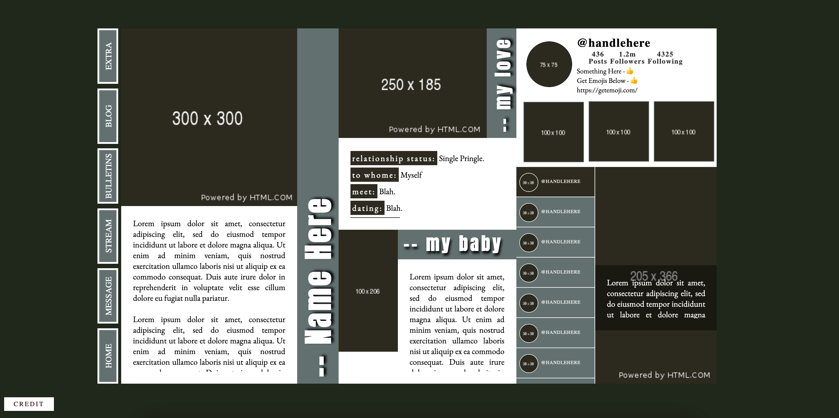 Ride a Cowboy - DIV Layout - Payhip