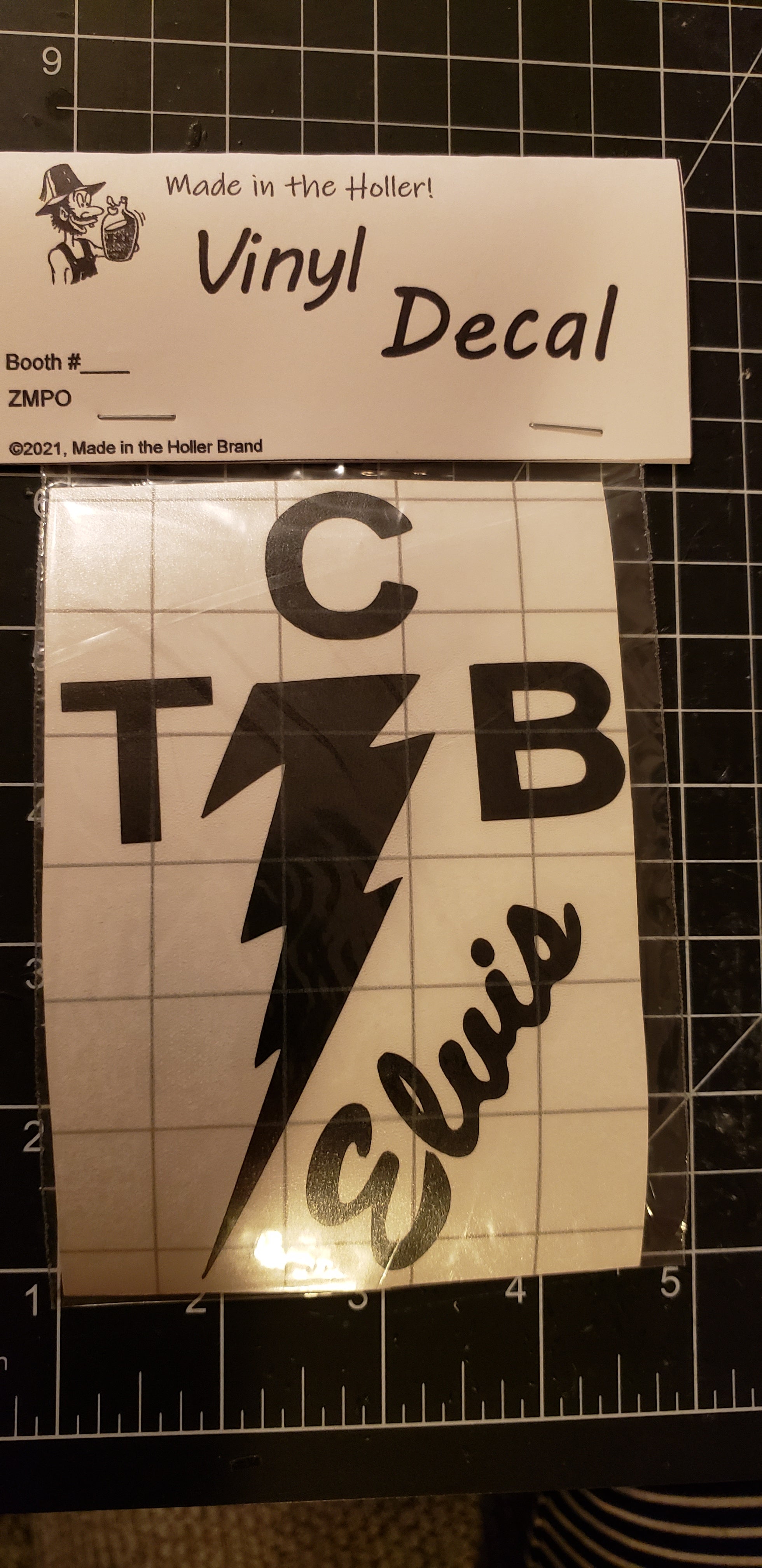 TCB (Taking Care of Business) Decal