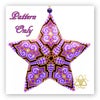 Perfectly Purple O2, 3D Beaded Peyote Star - Payhip