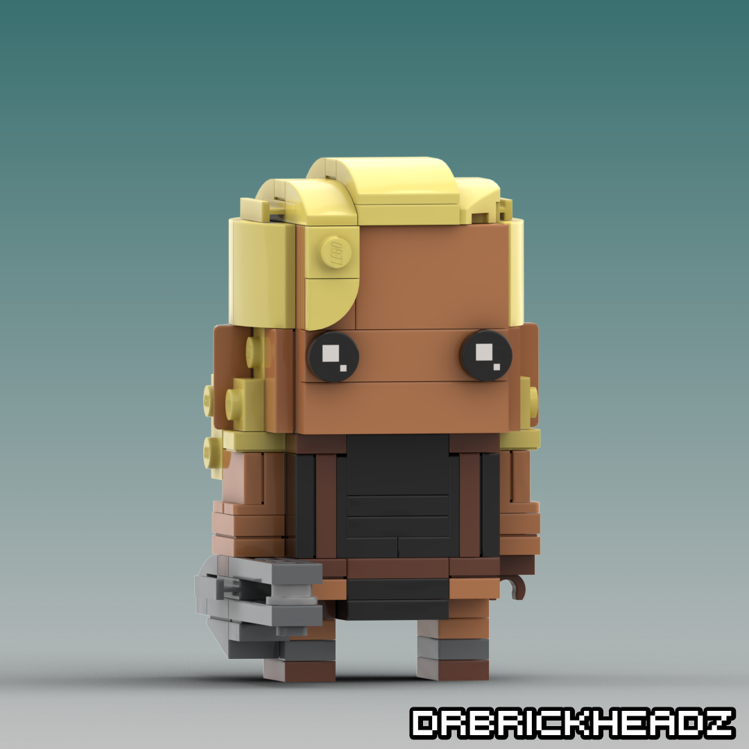 Fortune (Metal Gear Solid 2) Custom Brickheadz Instructions - Payhip