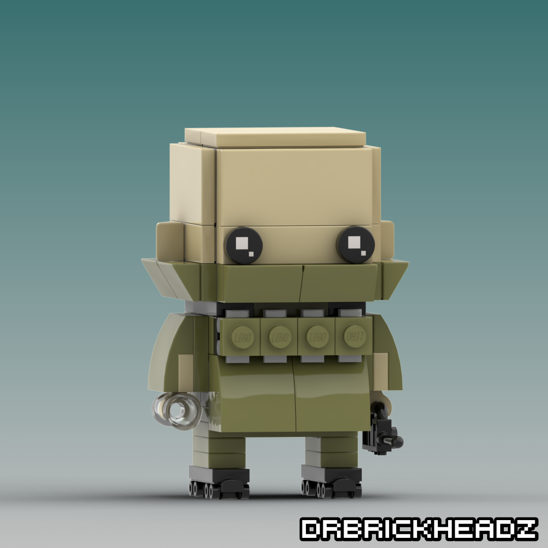 Fatman (Metal Gear Solid 2) Custom Brickheadz Instructions - Payhip