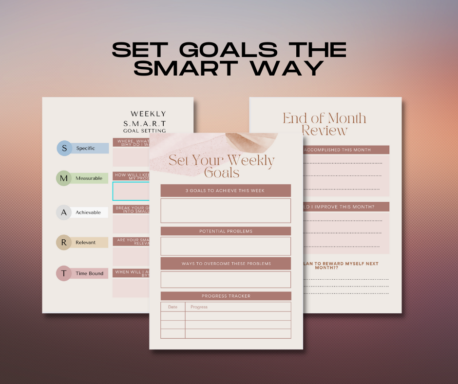 ULTIMATE Digital Goal Setting Planner (Daily, Weekly, Monthly & MUCH ...