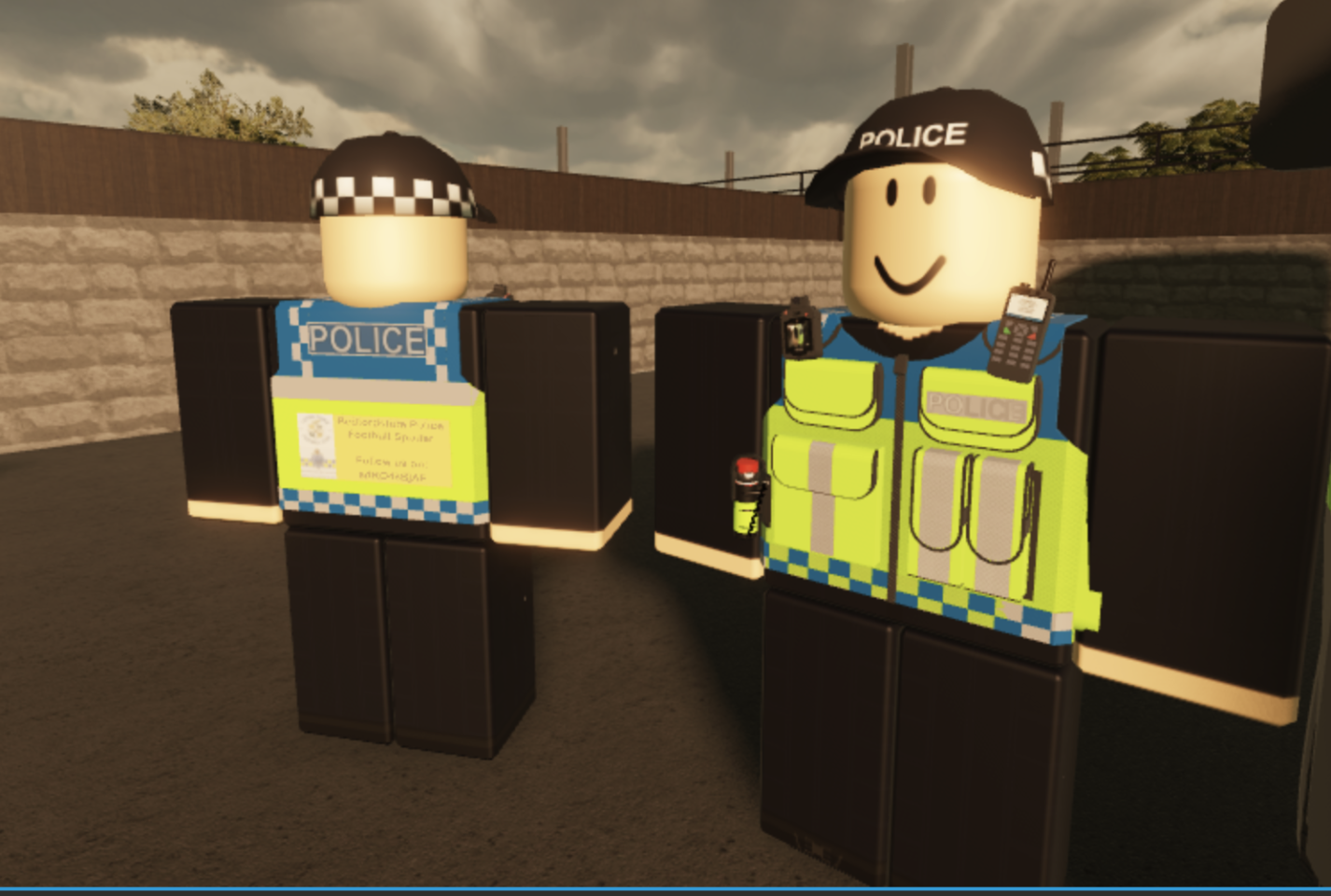 Police Football Spotter Vest - Payhip