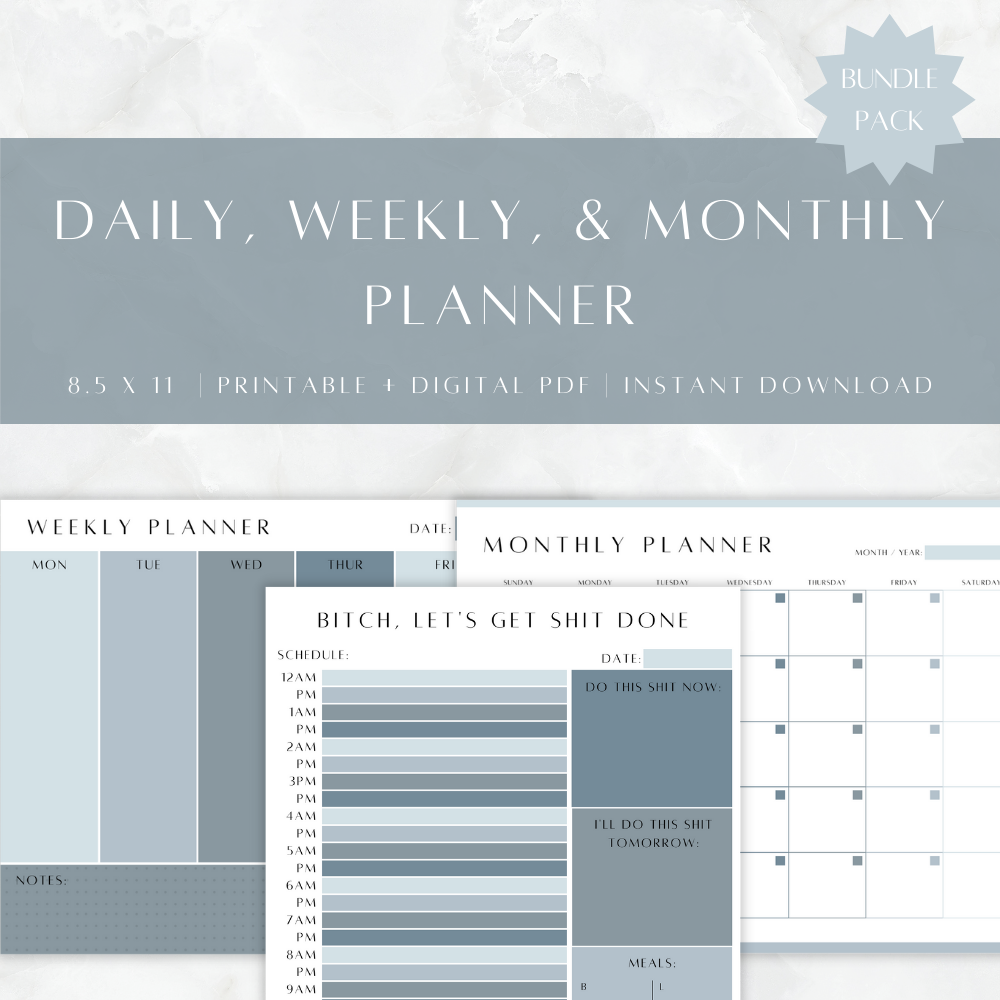 Planner Bundle - Arctic Rush - Payhip