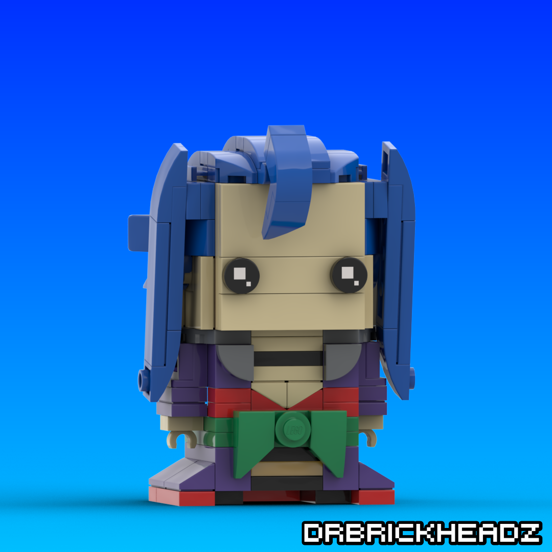 Kimahri (Final Fantasy X) Custom Brickheadz Instructions - Payhip