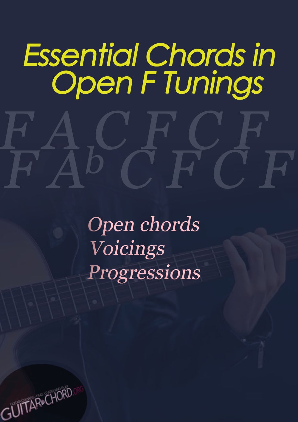 Essential Chords in Open F Tunings - Payhip