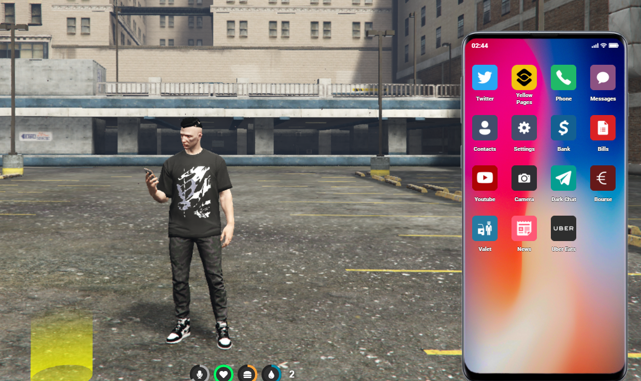 Esx Legacy 2022 Phone With Car Valet Twitter Youtube Crypto And More FiveM Ready Advanced Phone ...