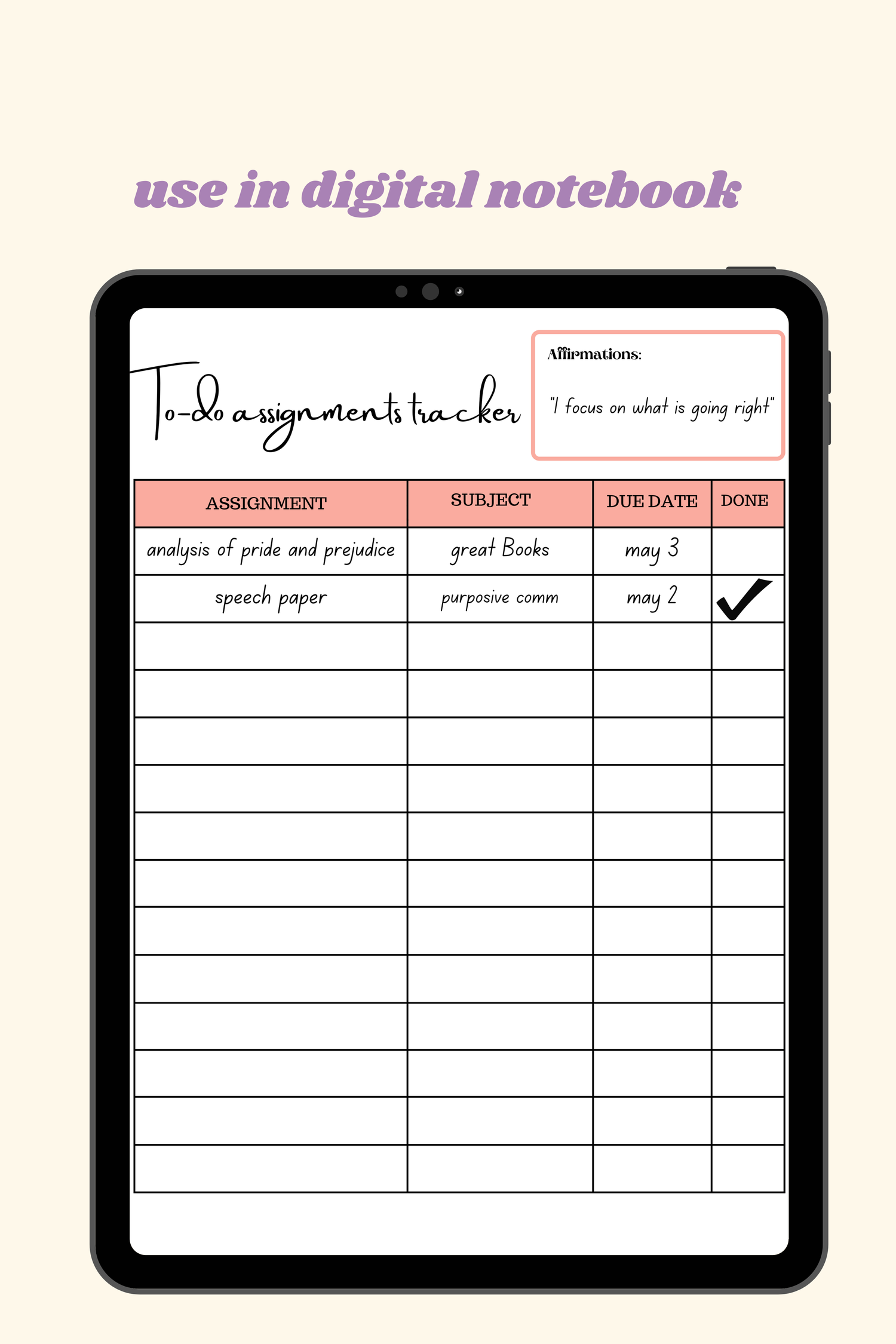 Assignment Tracker - Payhip