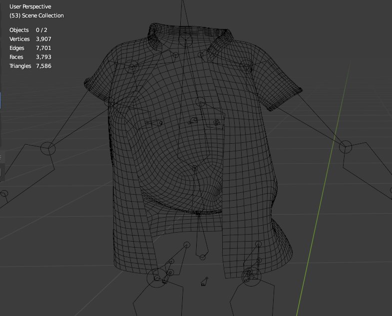 Open Shirt - Rigged Vrchat Clothing - *2022* - Payhip