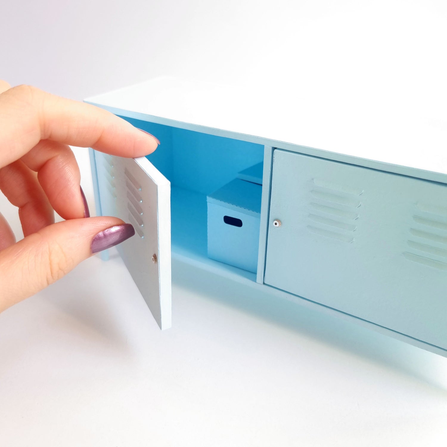 Miniature LOCKER (Ikea Inspired) for BARBIE DOLLS and DOLLHOUSE | SVG ...