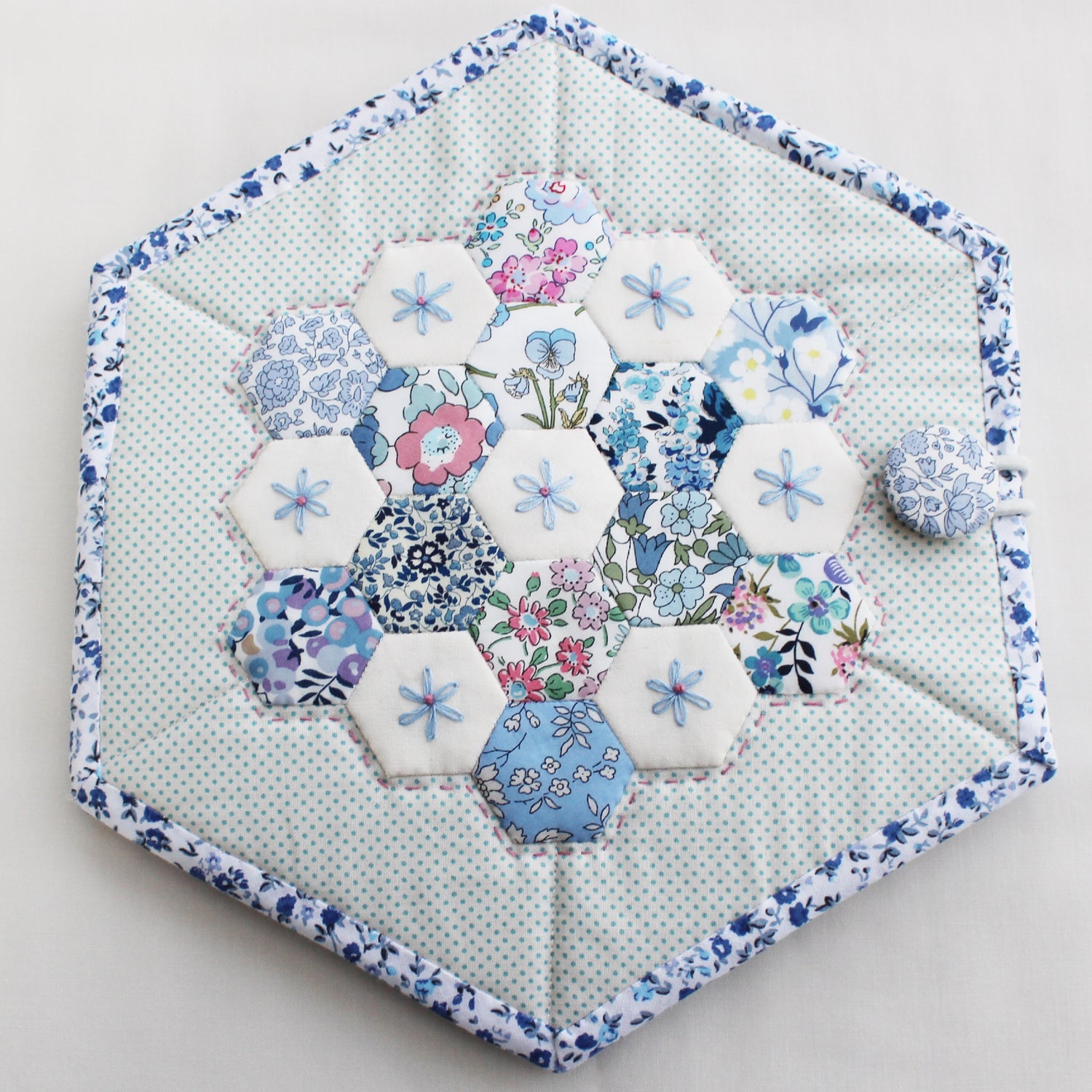 Stitch School - Hexagon Sewing Case Video Workshop - Payhip
