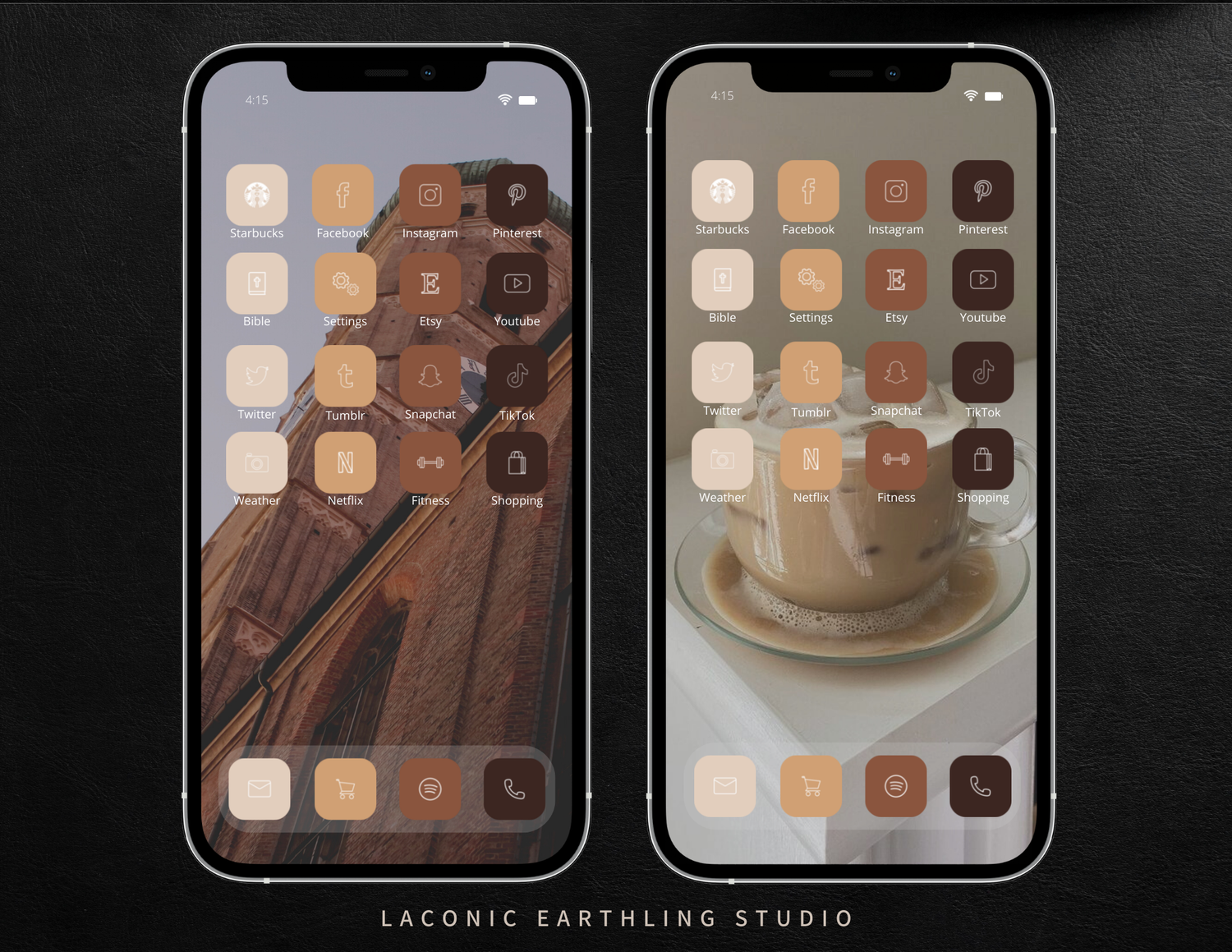 iOS 16 Coffee Aesthetic App Icons Pack - Payhip