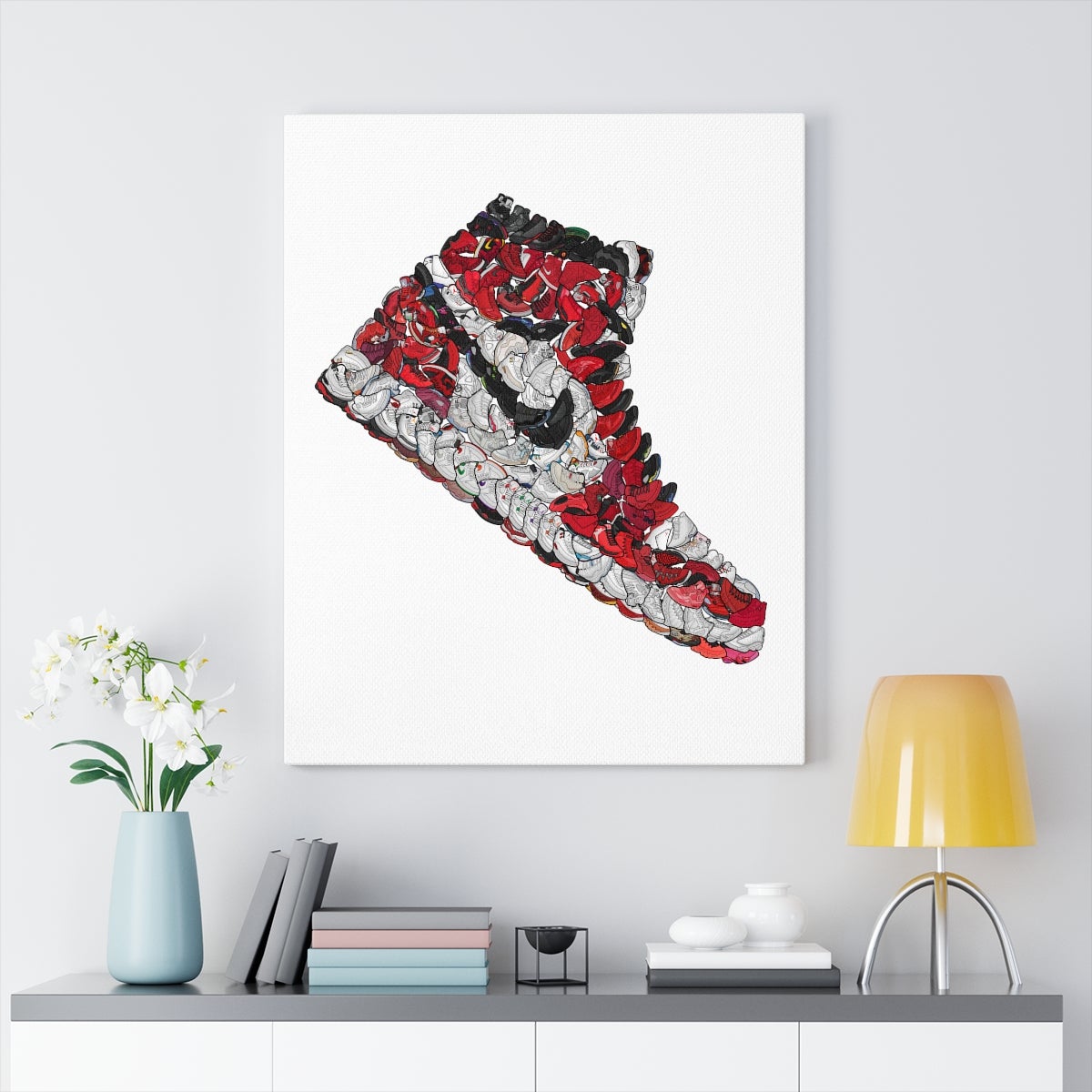 Air Jordan 1 Chicago Sneaker art Collage in JPEG & PNG - Payhip