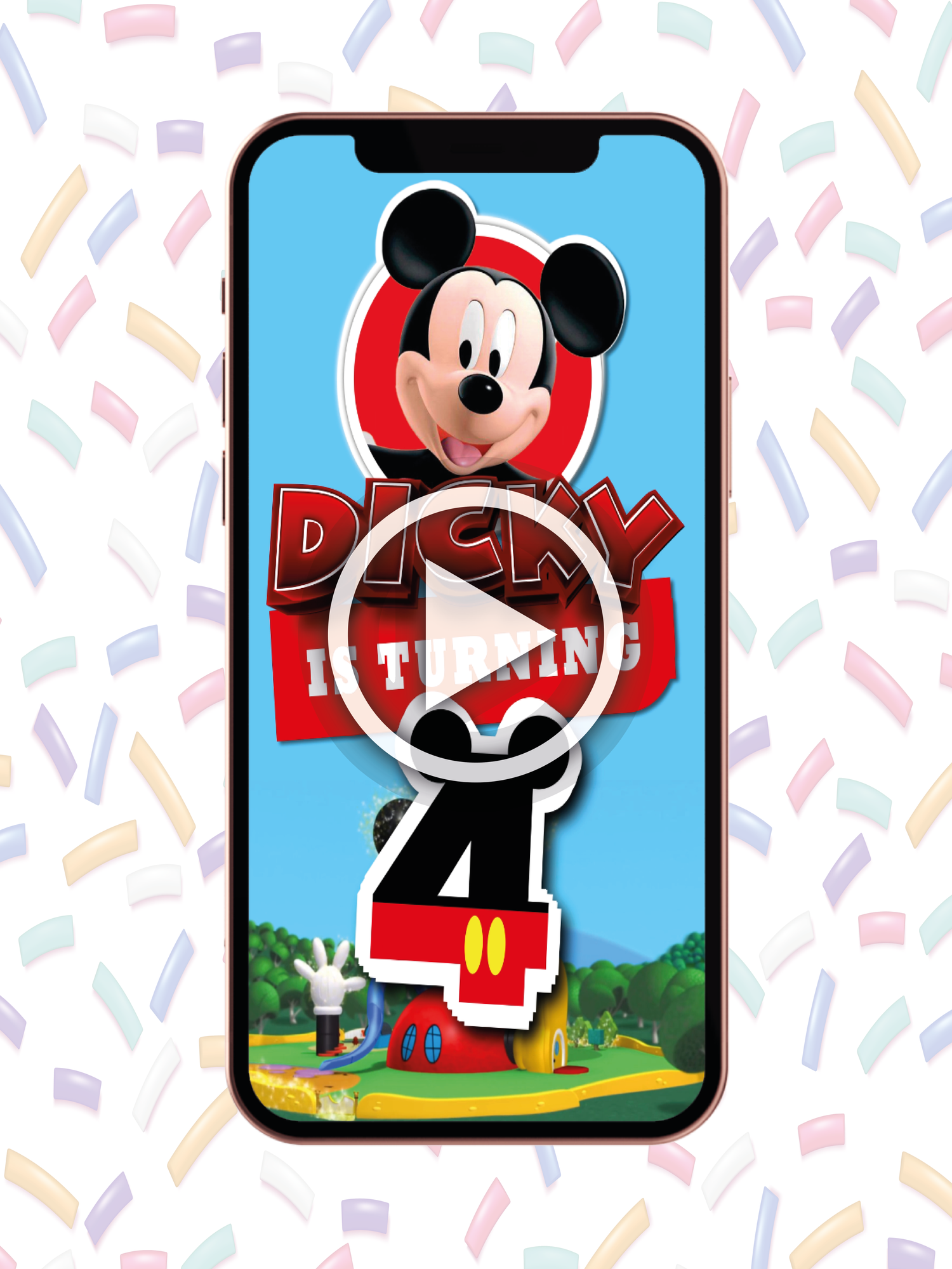 Mickey Mouse Video invitation - Payhip