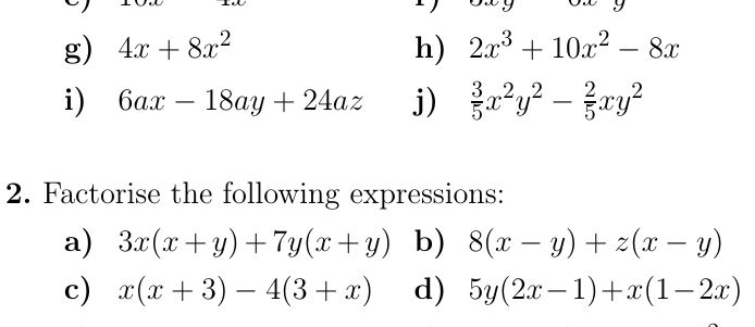 Factorising quadratic expressions with a=1, b less than 0 and c greater ...