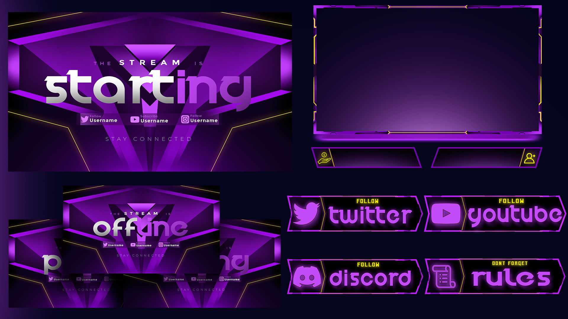 FREE Stream Package Template - Payhip