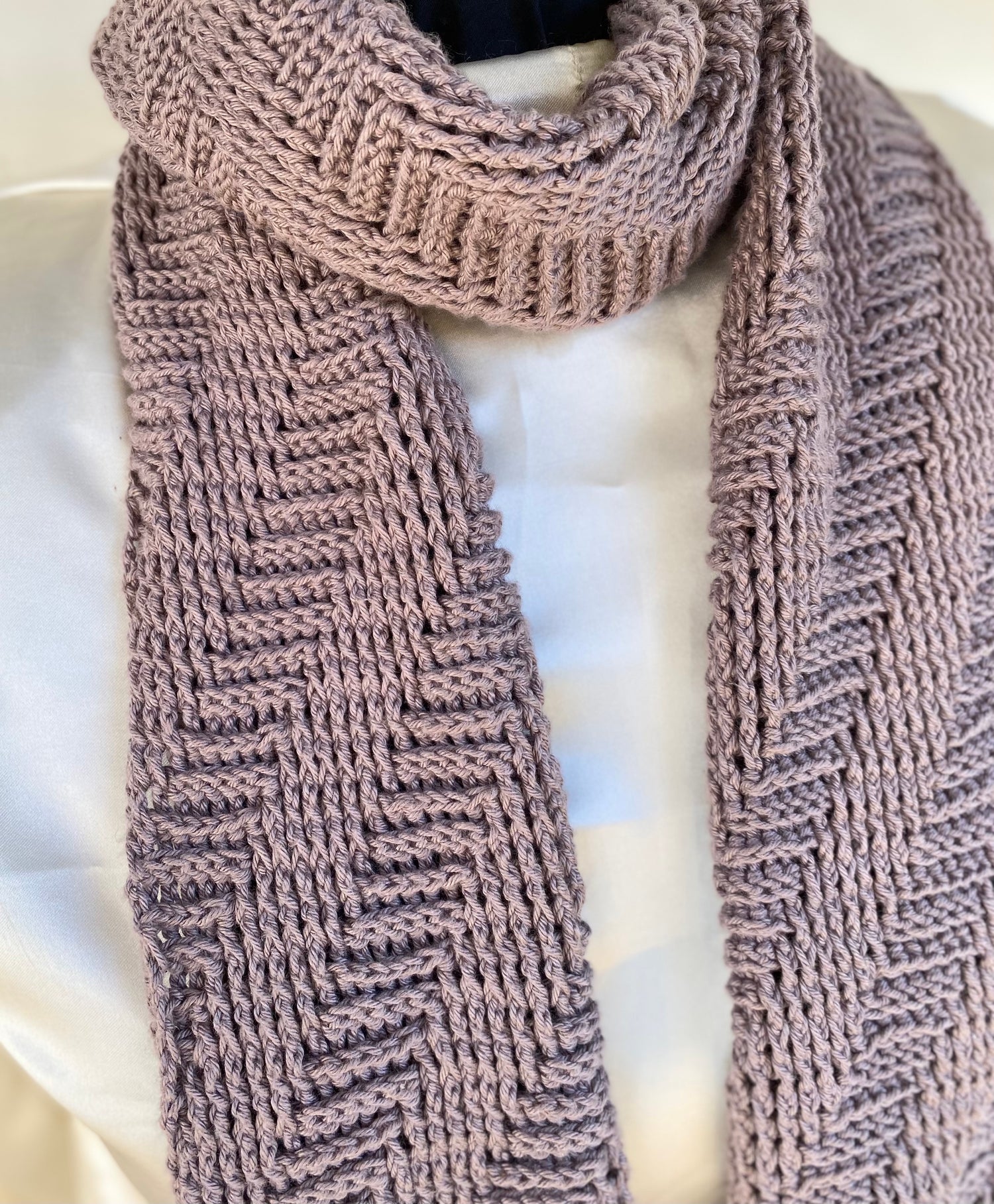 Climbing stairs crochet scarf pattern - Payhip