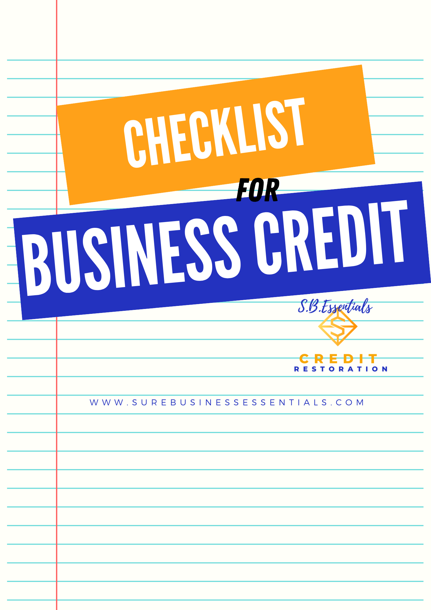 Reviewing CHECKLIST FOR BUSINESS CREDIT - Payhip
