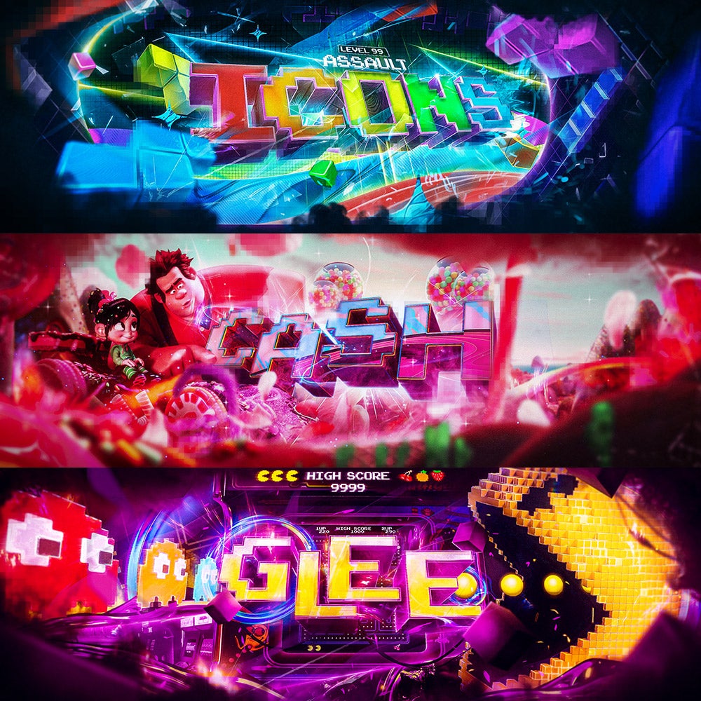 Arcade Header PSD Pack - Payhip