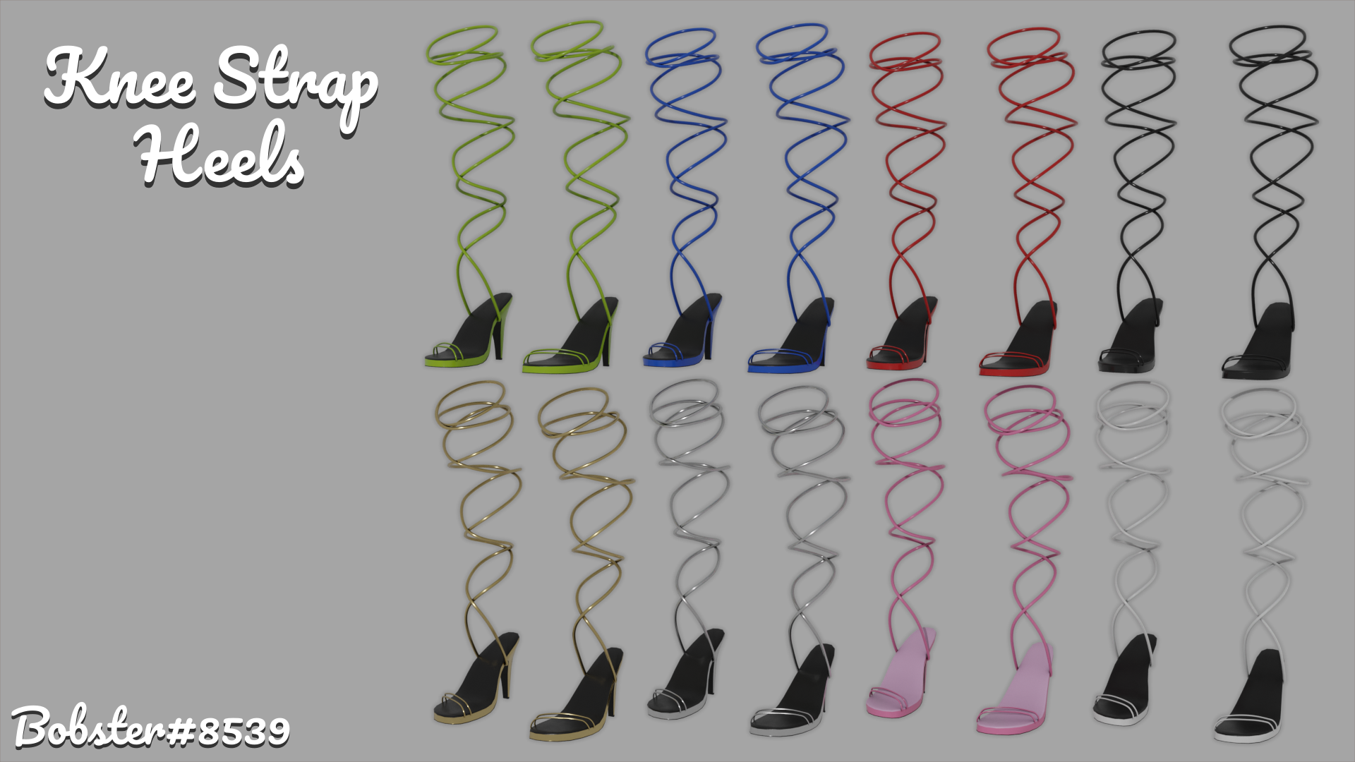 Knee Strap Heels - Payhip