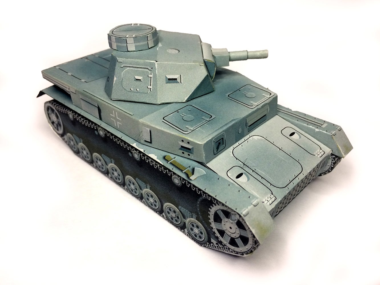 Paper tank model kit PzKpfw IV Ausf A - Payhip