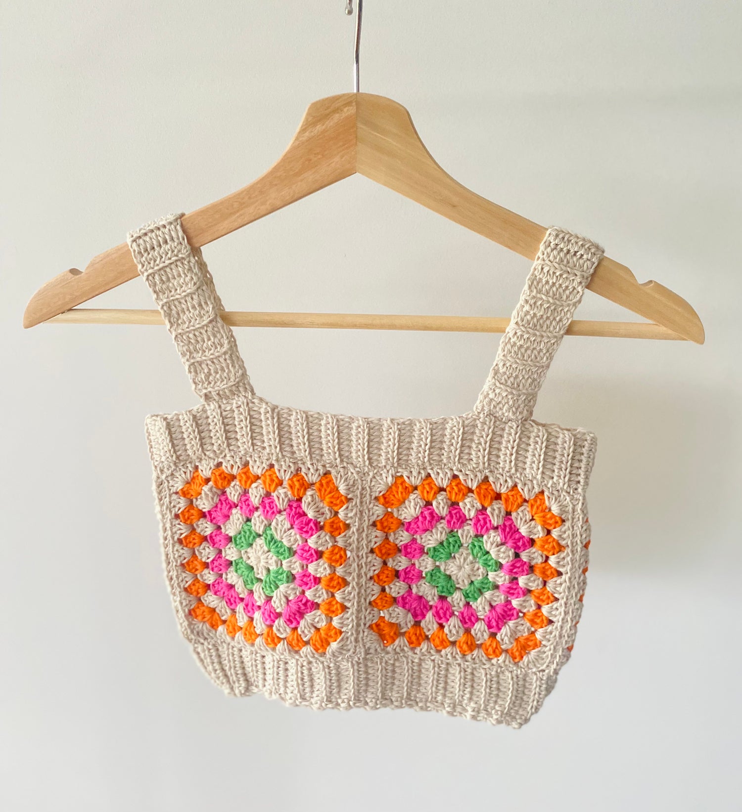Belinda's granny square crop top - Payhip