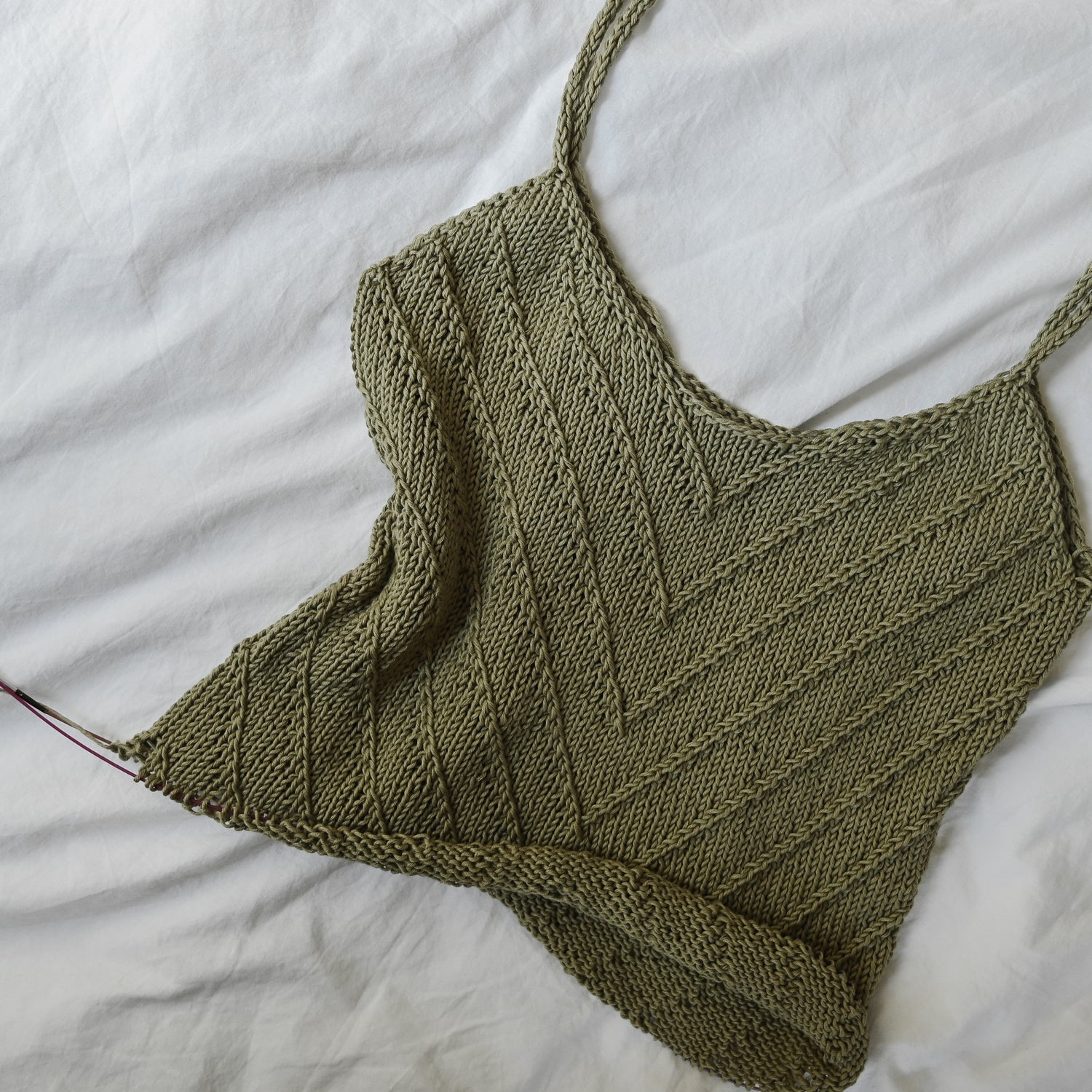Lines Summertop knitting pattern - Payhip