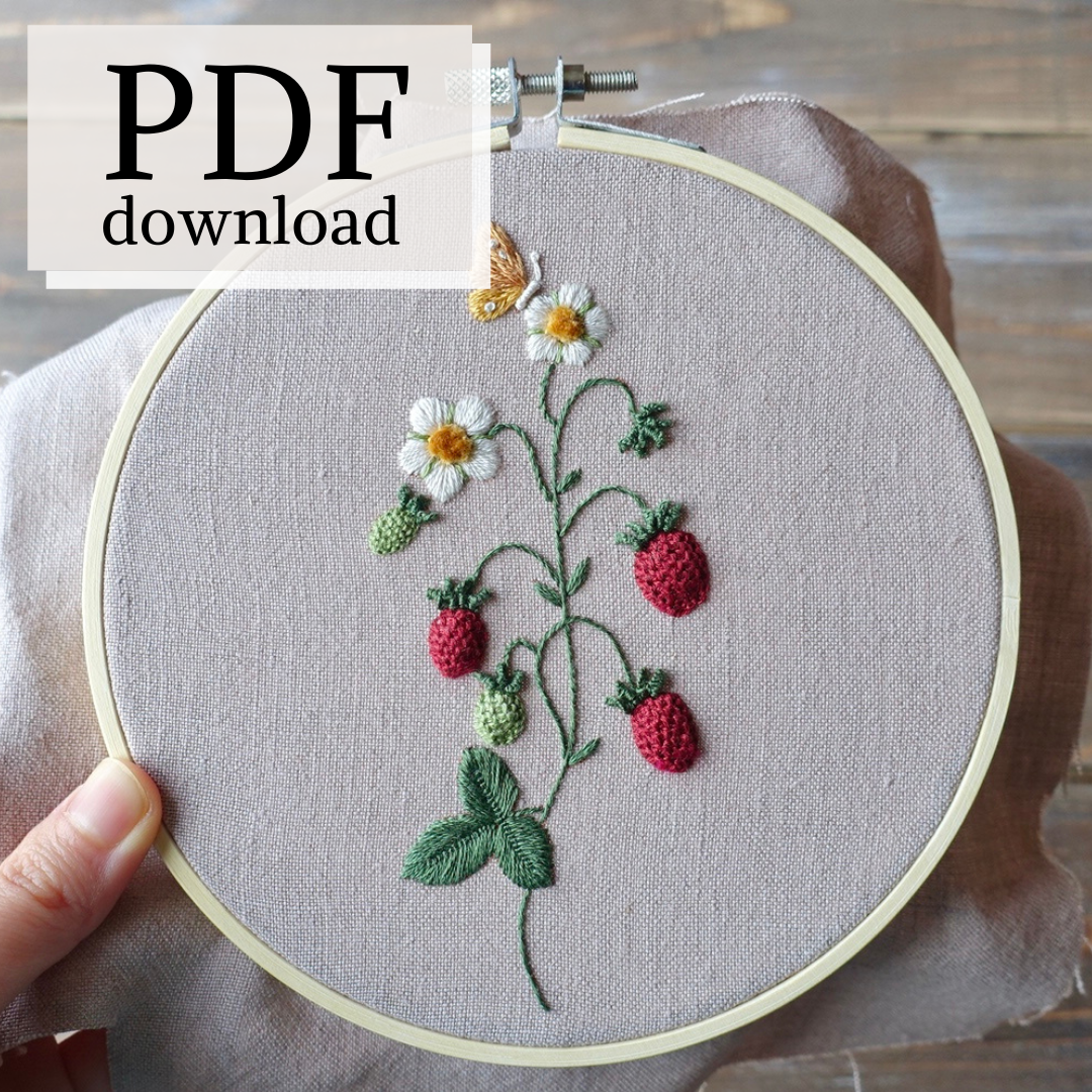 【PDF download with video tutorial】Strawberry - Payhip