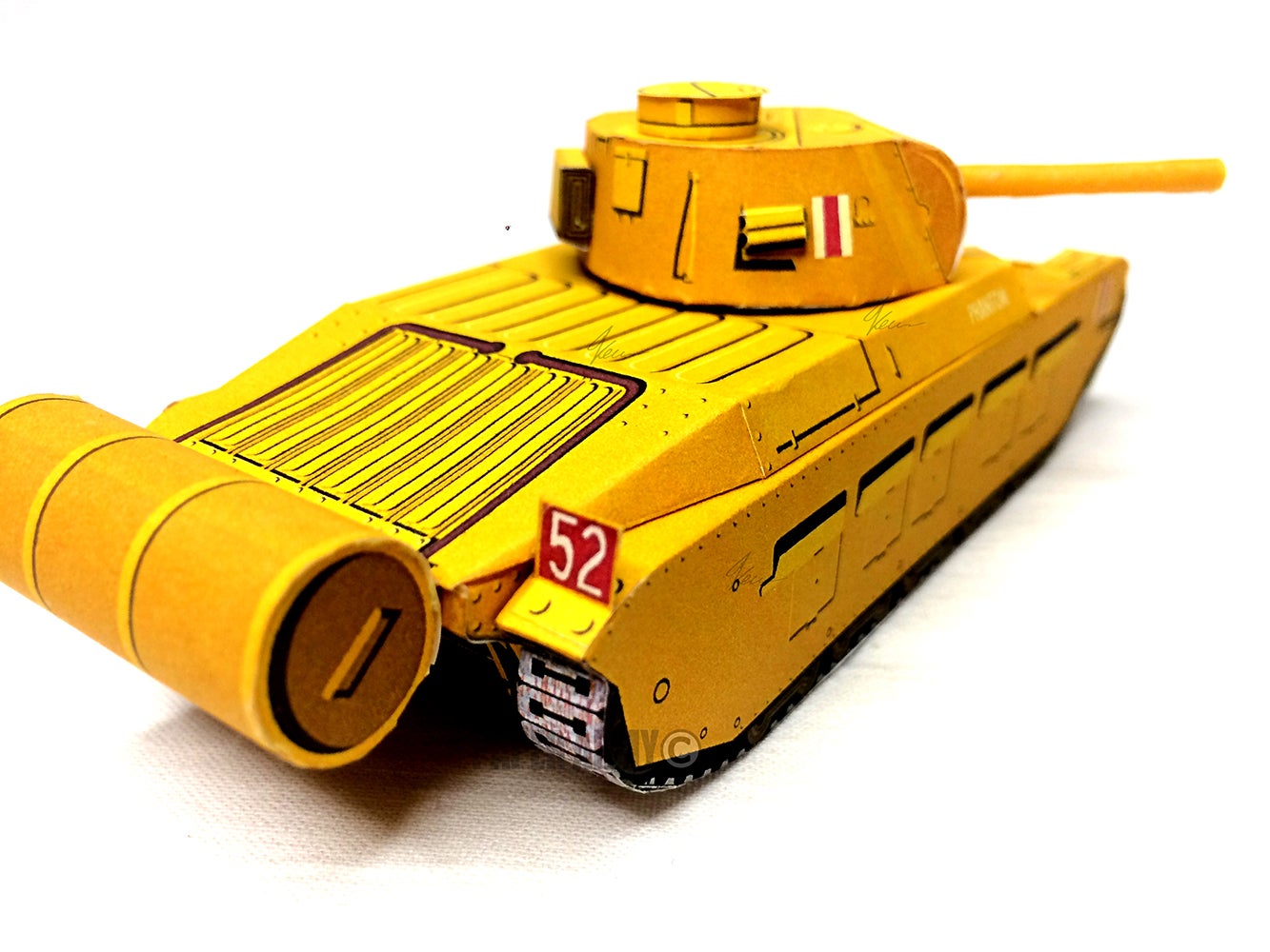 Paper tank Matilda II - Payhip