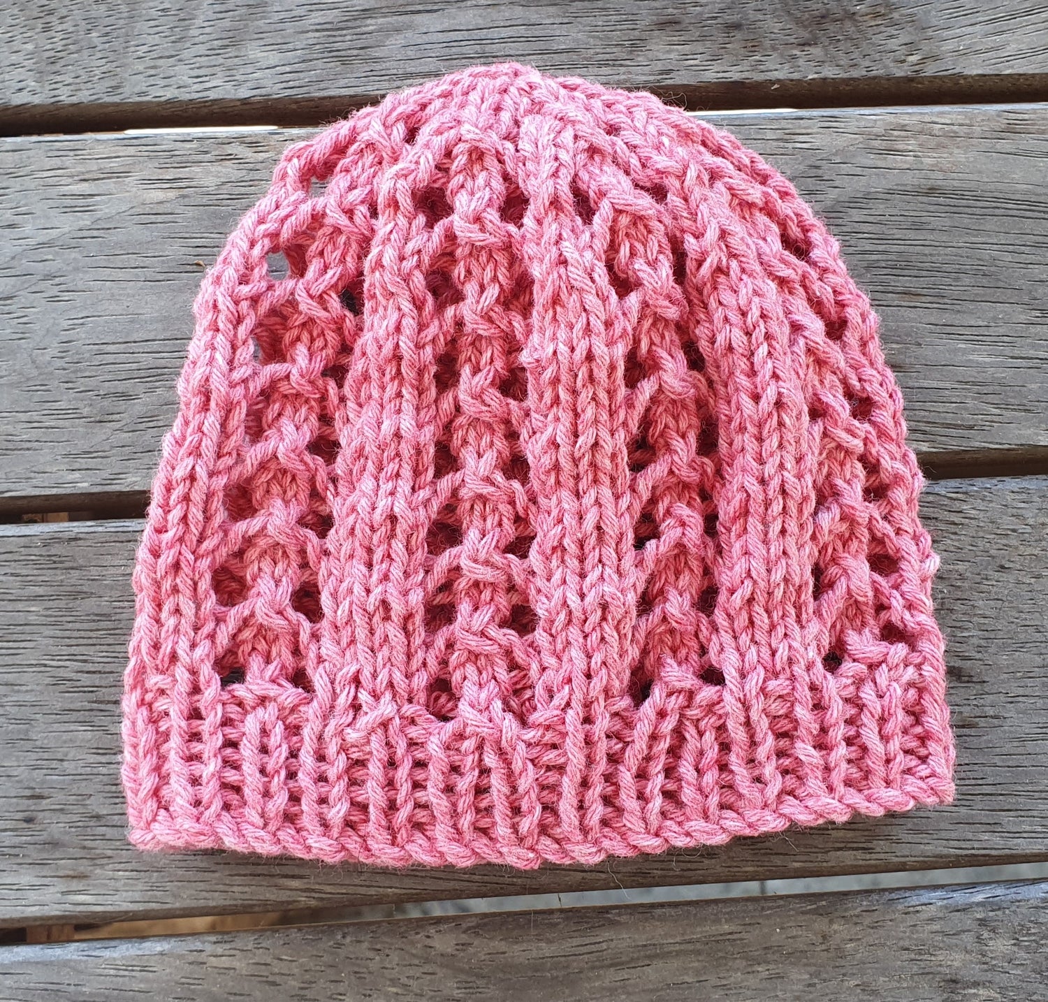 Baby’s lace beanie - Briony - Knitting pattern - Payhip