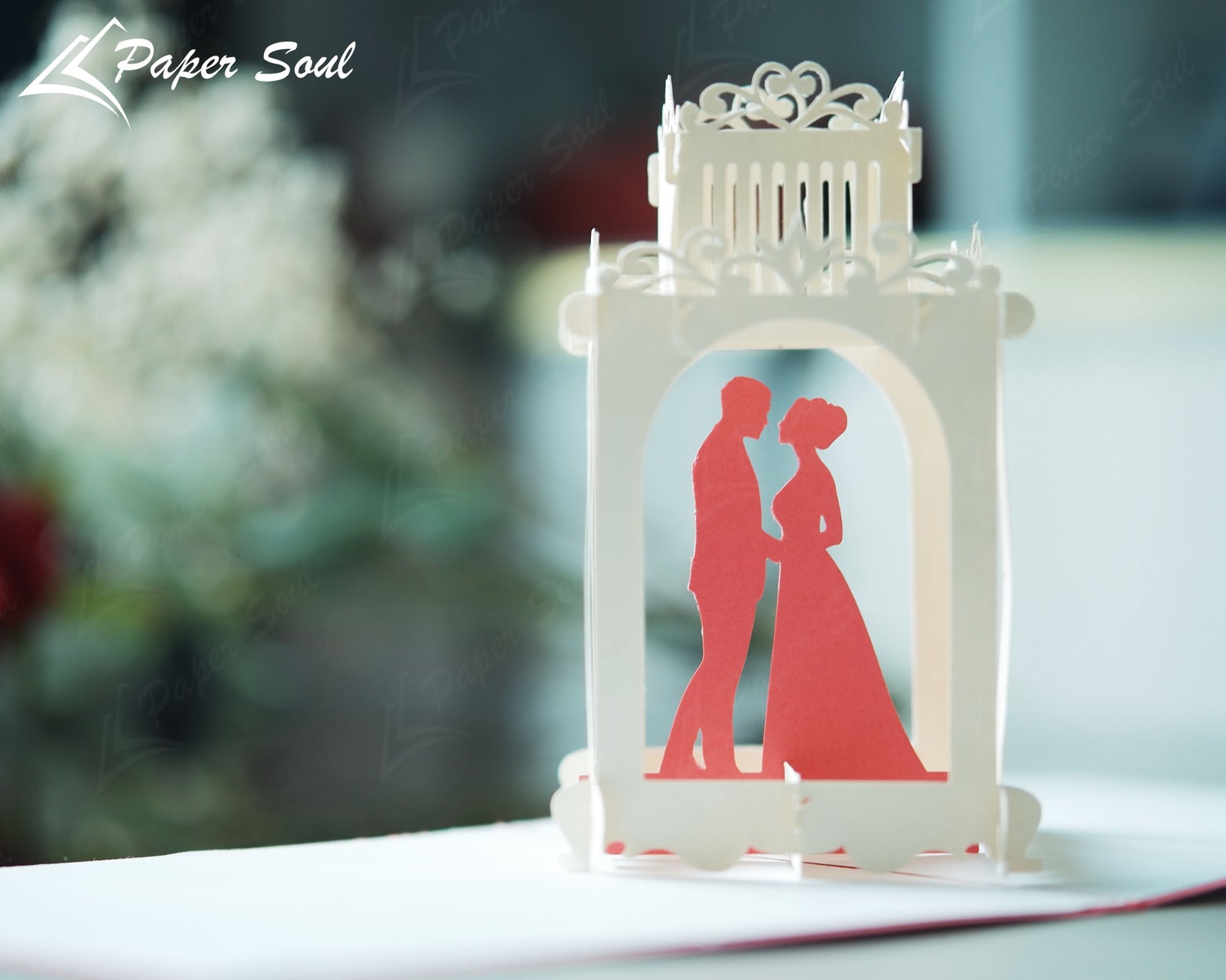 Wedding pop up card template - Payhip