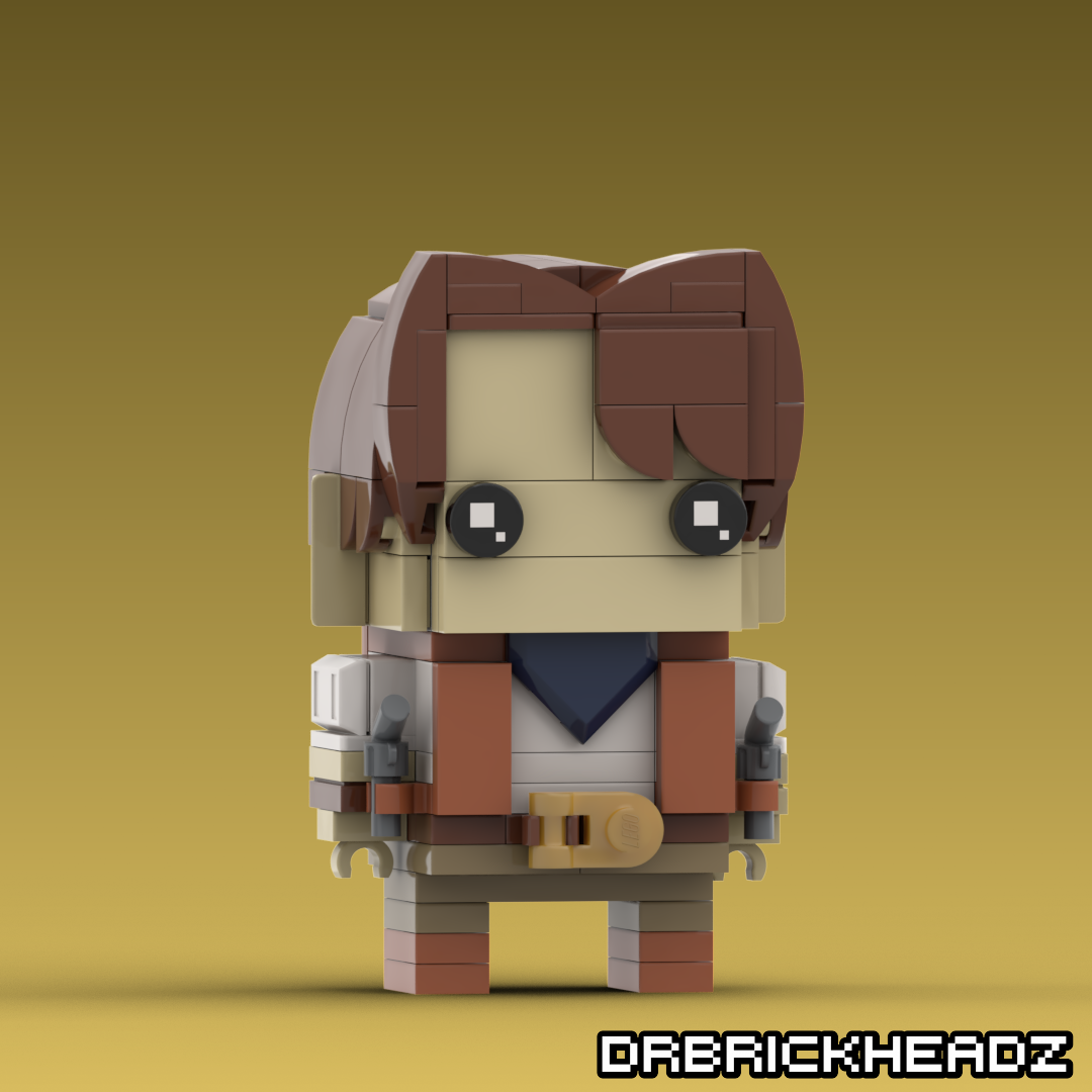 Beni Gabor (The Mummy 1999) Custom Brickheadz Instructions - Payhip