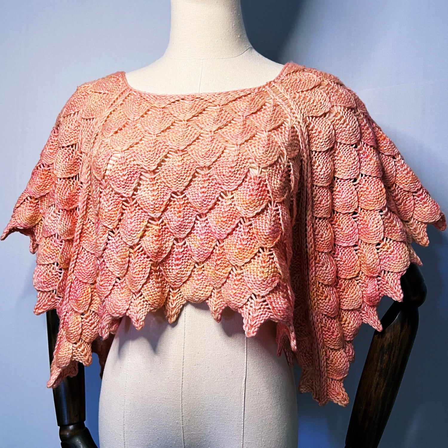 Ravenwood Dragon Cloak Hand Knitting Pattern PDF - Payhip