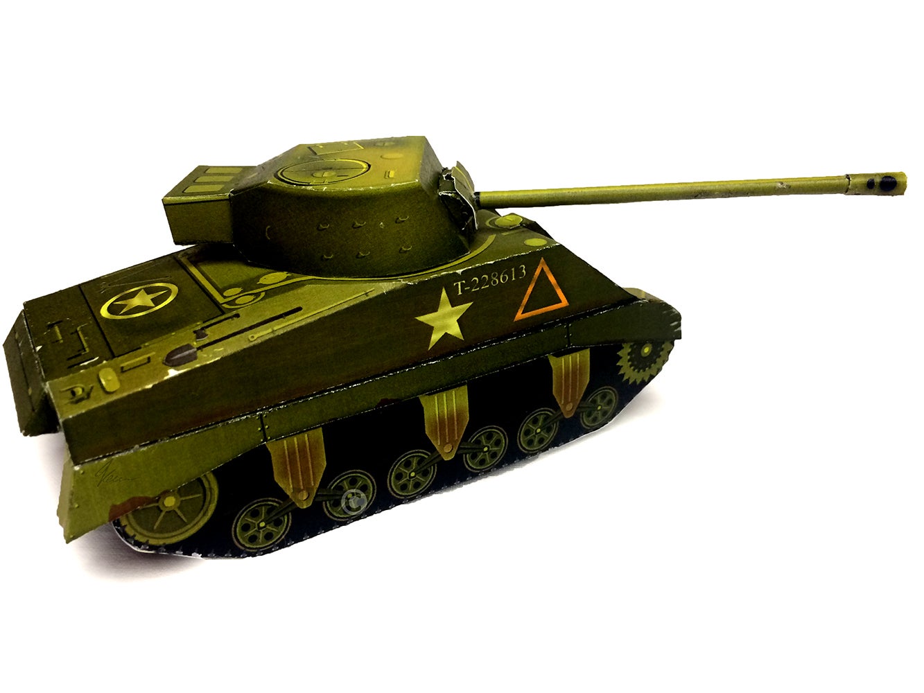 Paper tank Sherman Firefly ww2 - Payhip