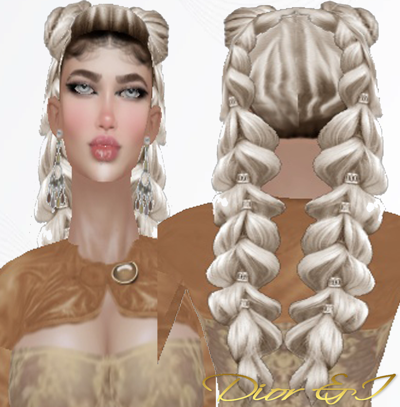 TM Hair Braid Blonde - Payhip