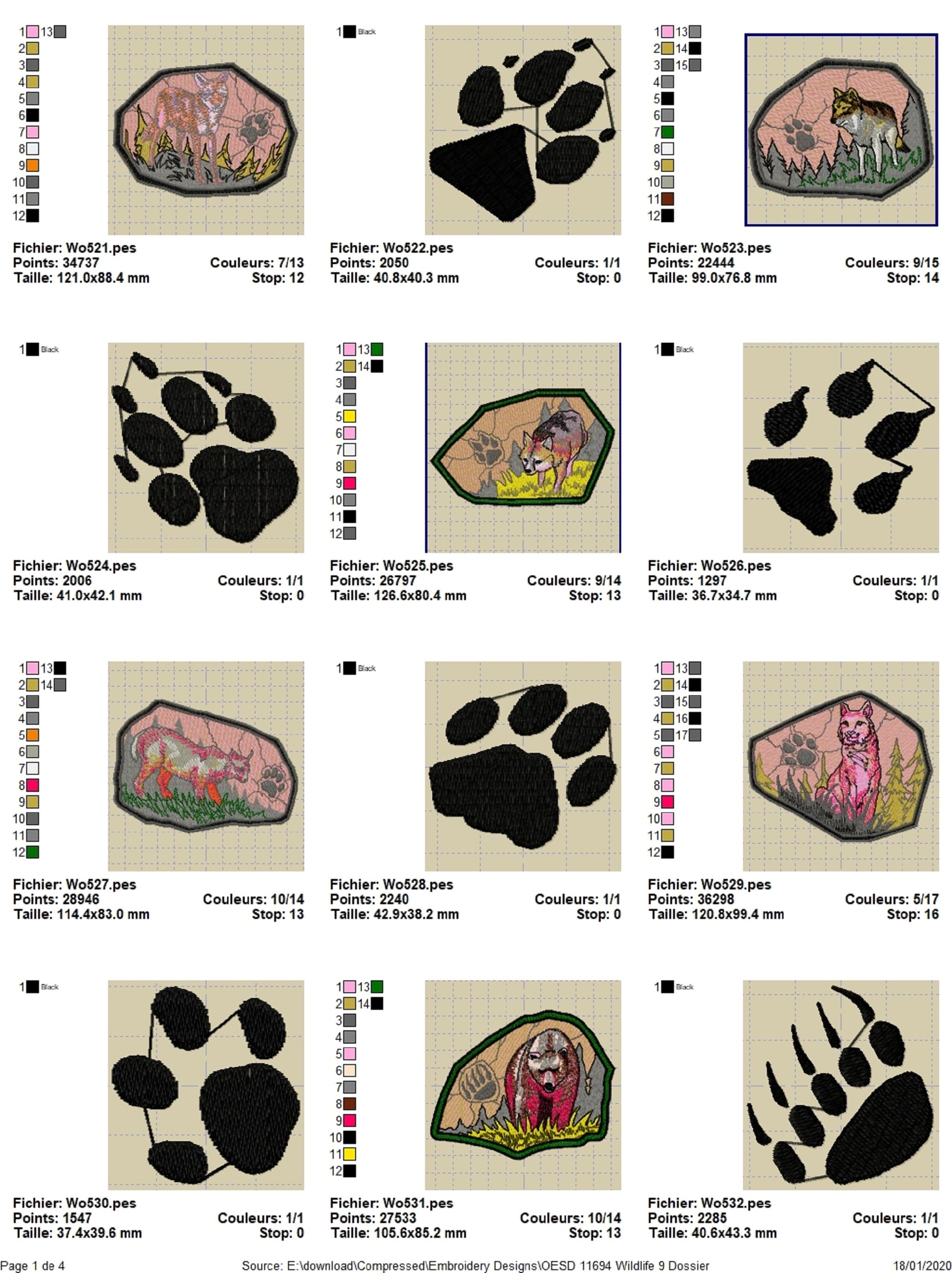 OESD 11694 Wildlife 9 - Payhip