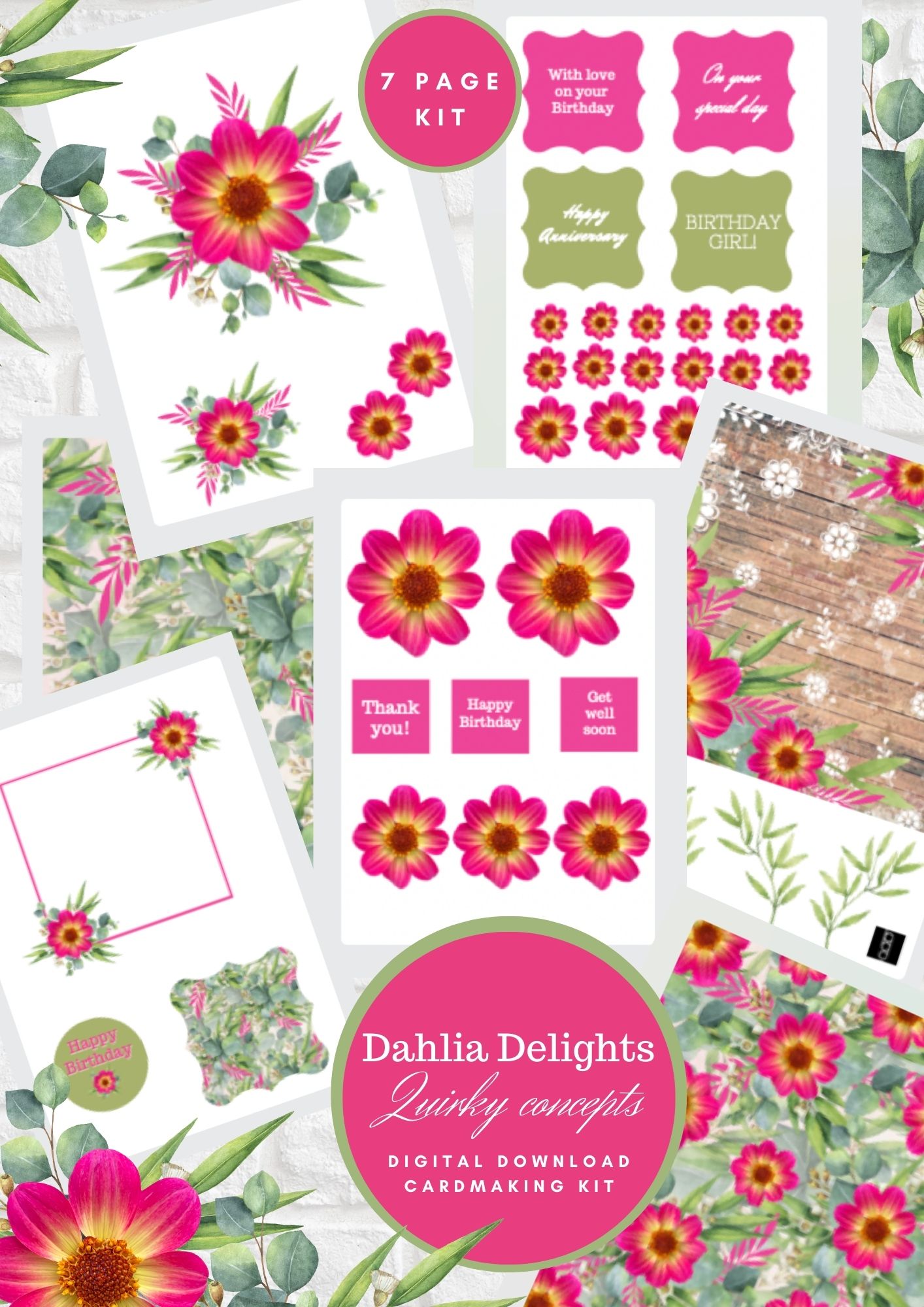 Christian Cardmaking Kit - A sweet friendship refreshes the soul. PDF ...