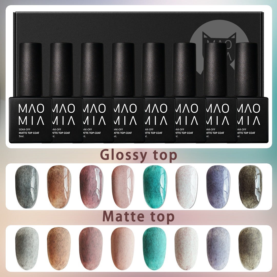 Gel Nail Polish Set Kit 8pcs Semi-Permanent Gel Varnish gel nail polish ...